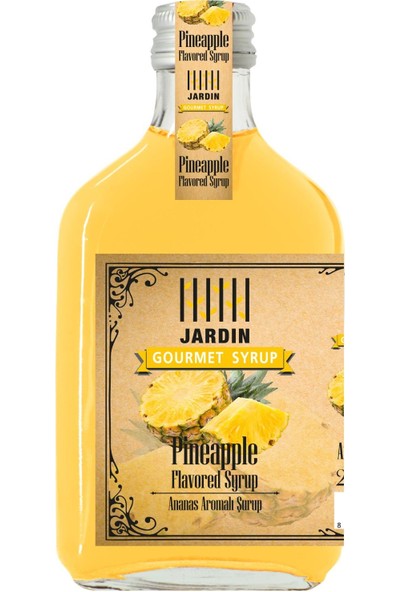 Jardin Ananas Aromalı Şurup 200 ml Jardin Ananas Aromalı Şurup 200 ml