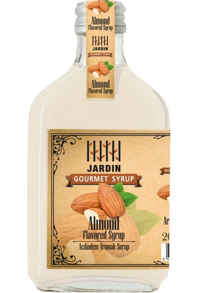 Jardin Acıbadem Aromalı Kokteyl Şurup 200 ml