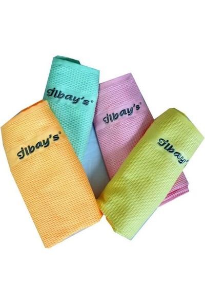 İlbay's Fabrika Satış Mağazası 4'lü Mikrofiber Temizlik Bezi Ithal Ürün 4'lü
