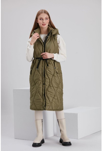 Miss Ronn Kapşonlu Şişme Yelek Miss Ronn Kapşonlu Şişme Yelek