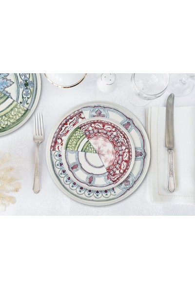 The Mia Kintsugi Pasta Tabağı 20 cm - 6 Lı Set The Mia Kintsugi Pasta Tabağı 20 cm - 6 Lı Set