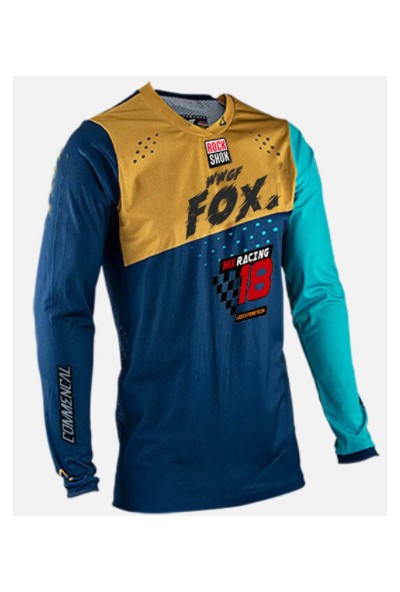 Slopline Uzun Kollu Erkek Bisiklet Forması