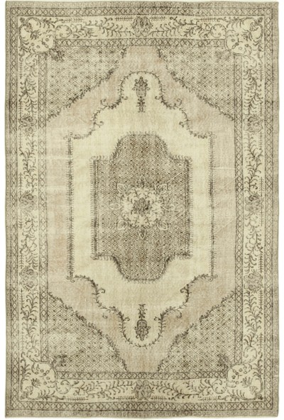Bespoky Vintage Bej 172X268 cm Geleneksel Oryantal Yün-Pamuk El Dokuma Alan Halısı Bespoky Vintage Bej 172X268 cm Geleneksel Oryantal Yün-Pamuk El Dokuma Alan Halısı