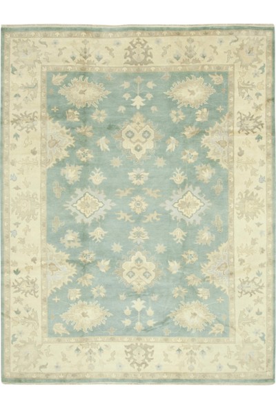 Bespoky Oushak Xl Bej 277X364 cm Geleneksel Oryantal Yün-Pamuk El Dokuma Alan Halısı Bespoky Oushak Xl Bej 277X364 cm Geleneksel Oryantal Yün-Pamuk El Dokuma Alan Halısı