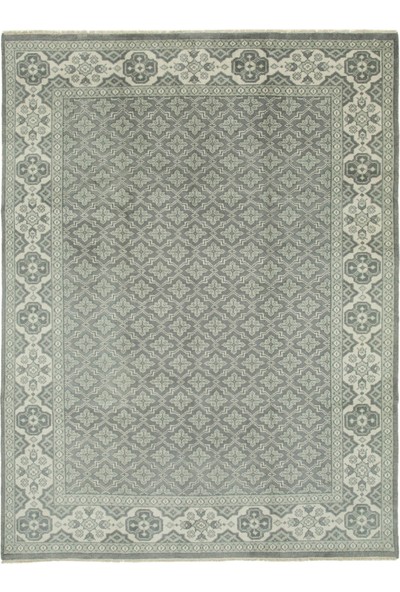 Bespoky Oushak Xl Gri 267X356 cm Geleneksel Oryantal Yün-Pamuk El Dokuma Alan Halısı Bespoky Oushak Xl Gri 267X356 cm Geleneksel Oryantal Yün-Pamuk El Dokuma Alan Halısı