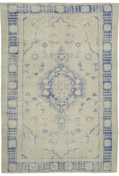 Bespoky Vintage Oversized Bej 232X324 cm Geleneksel Oryantal Yün-Pamuk El Dokuma Alan Halısı Bespoky Vintage Oversized Bej 232X324 cm Geleneksel Oryantal Yün-Pamuk El Dokuma Alan Halısı