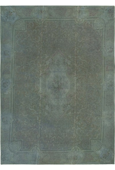 Needlepoint Dyed Gri 233X325 cm Fransız Yün-Pamuk El Dokuma Alan Halısı