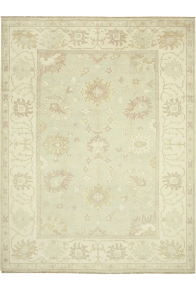 Bespoky Oushak Xl Bej 274X361 cm Geleneksel Oryantal Yün-Pamuk El Dokuma Alan Halısı