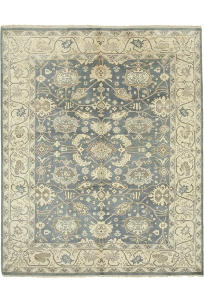 Bespoky Oushak Xl Bej 248X305 cm Geleneksel Oryantal Yün-Pamuk El Dokuma Alan Halısı Bespoky Oushak Xl Bej 248X305 cm Geleneksel Oryantal Yün-Pamuk El Dokuma Alan Halısı