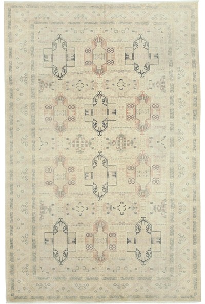 Bespoky Kayseri Bej 194X296 cm Geleneksel Oryantal Yün-Pamuk El Dokuma Alan Halısı Bespoky Kayseri Bej 194X296 cm Geleneksel Oryantal Yün-Pamuk El Dokuma Alan Halısı