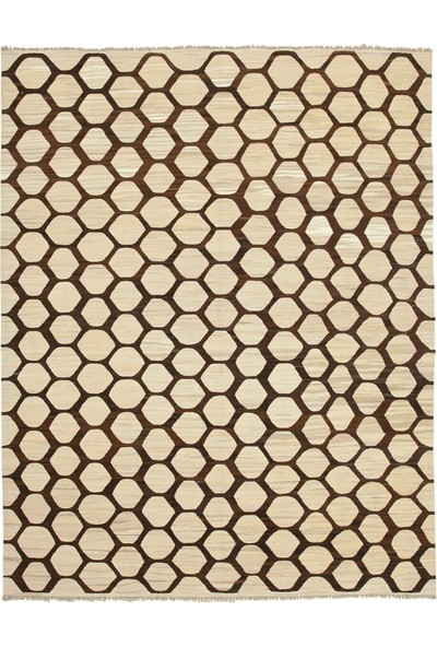 Bespoky Mohair Bej 247X312 cm Göçebe Yün-Pamuk El Dokuma Kilim Alan Halısı Bespoky Mohair Bej 247X312 cm Göçebe Yün-Pamuk El Dokuma Kilim Alan Halısı