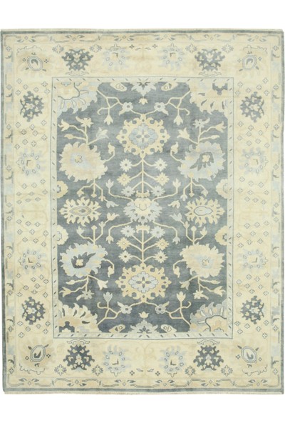 Bespoky Oushak Xl Bej 278X353 cm Geleneksel Oryantal Yün-Pamuk El Dokuma Alan Halısı Bespoky Oushak Xl Bej 278X353 cm Geleneksel Oryantal Yün-Pamuk El Dokuma Alan Halısı