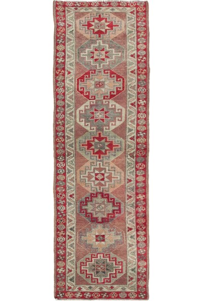 Bespoky Kherki Kahve 82X270 cm Geleneksel Oryantal Yün-Pamuk El Dokuma Alan Halısı Bespoky Kherki Kahve 82X270 cm Geleneksel Oryantal Yün-Pamuk El Dokuma Alan Halısı