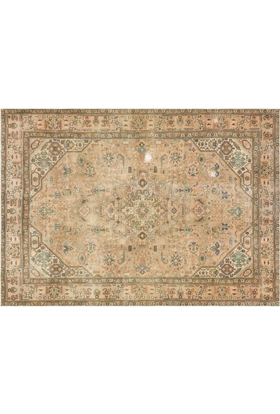 Bespoky Farsi Bej 205X284 cm Geleneksel Oryantal Yün Pamuk El Dokuma Alan Halısı Bespoky Farsi Bej 205X284 cm Geleneksel Oryantal Yün Pamuk El Dokuma Alan Halısı