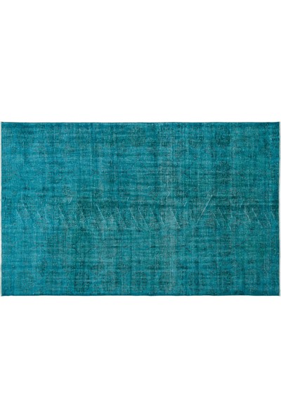 Bespoky Vintage Turkuaz 189X300 cm Geleneksel Oryantal Yün Pamuk El Dokuma Alan Halısı Bespoky Vintage Turkuaz 189X300 cm Geleneksel Oryantal Yün Pamuk El Dokuma Alan Halısı