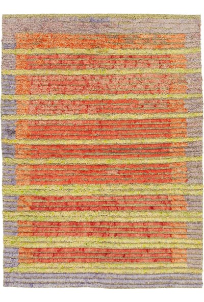 Bespoky Pompom 148X209 cm Göçebe Yün-Pamuk El Dokuma Alan Halısı