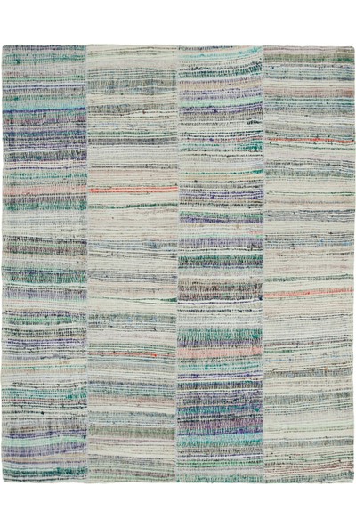 Bespoky Chaput 245X310 cm Patchwork Yün-Pamuk El Dokuma Kilim Alan Halısı Bespoky Chaput 245X310 cm Patchwork Yün-Pamuk El Dokuma Kilim Alan Halısı