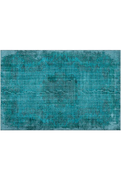 Bespoky Vintage Turkuaz 169X261 cm Geleneksel Oryantal Yün Pamuk El Dokuma Alan Halısı Bespoky Vintage Turkuaz 169X261 cm Geleneksel Oryantal Yün Pamuk El Dokuma Alan Halısı