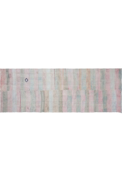 Bespoky Kilim 133X370 cm Göçebe Yün Pamuk El Dokuma Alan Halısı