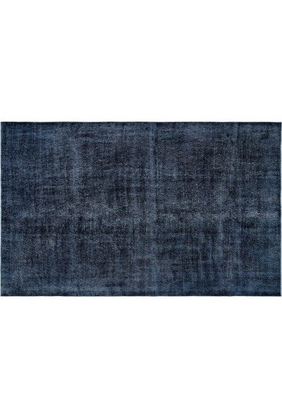 Bespoky Vintage Siyah 179X287 cm Geleneksel Oryantal Yün Pamuk El Dokuma Alan Halısı