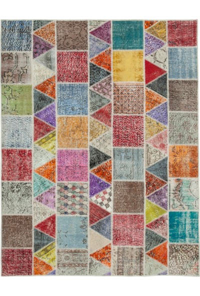 Bespoky Fourtypatch 180X232 cm Patchwork Yün-Pamuk El Dokuma Alan Halısı Bespoky Fourtypatch 180X232 cm Patchwork Yün-Pamuk El Dokuma Alan Halısı