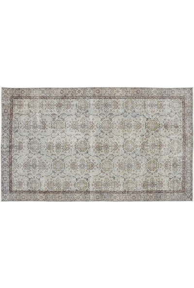 Bespoky Vintage Mavi 161X278 cm Geleneksel Oryantal Yün Pamuk El Dokuma Alan Halısı Bespoky Vintage Mavi 161X278 cm Geleneksel Oryantal Yün Pamuk El Dokuma Alan Halısı