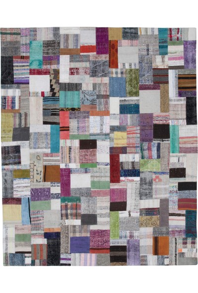 Bespoky Chaput 251X305 cm Patchwork Yün-Pamuk El Dokuma Kilim Alan Halısı Bespoky Chaput 251X305 cm Patchwork Yün-Pamuk El Dokuma Kilim Alan Halısı