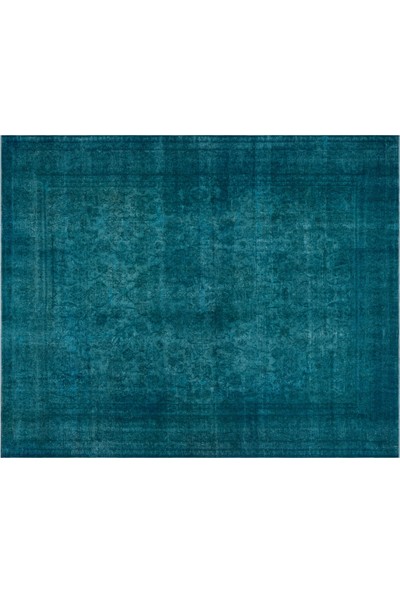 Bespoky Farsi Turkuaz 300X372 cm Geleneksel Oryantal Yün Pamuk El Dokuma Alan Halısı Bespoky Farsi Turkuaz 300X372 cm Geleneksel Oryantal Yün Pamuk El Dokuma Alan Halısı