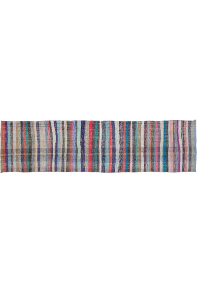Bespoky Kilim 99X388 cm Göçebe Yün Pamuk El Dokuma Alan Halısı Bespoky Kilim 99X388 cm Göçebe Yün Pamuk El Dokuma Alan Halısı