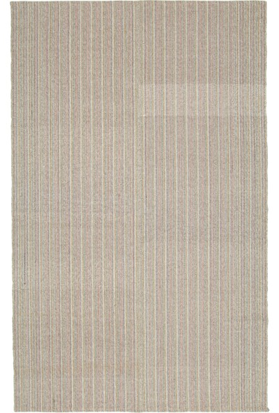 Bespoky Kilim 192X306 cm Çizgili Yün-Pamuk El Dokuma Alan Halısı