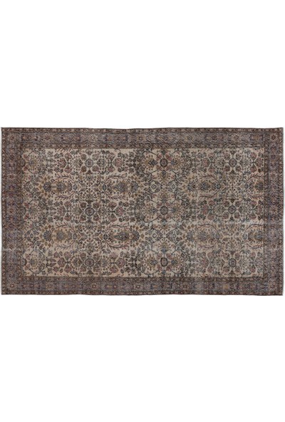 Bespoky Vintage 154X275 cm Geleneksel Oryantal Yün Pamuk El Dokuma Alan Halısı Bespoky Vintage 154X275 cm Geleneksel Oryantal Yün Pamuk El Dokuma Alan Halısı