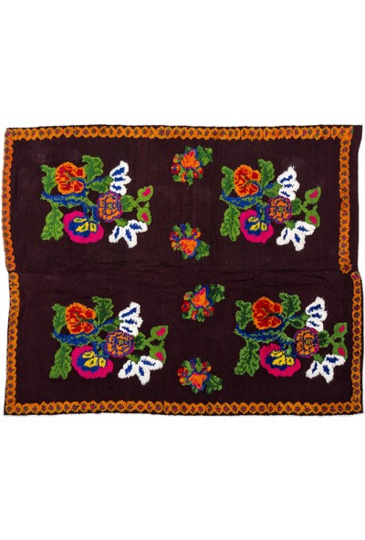 Bespoky Kilim 149X185 cm Göçebe Yün Pamuk El Dokuma Kilim Alan Halısı