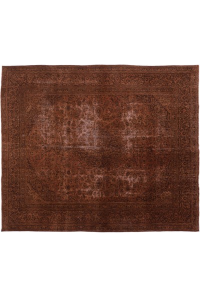 Bespoky Farsi Kahve 294X350 cm Geleneksel Oryantal Yün Pamuk El Dokuma Alan Halısı Bespoky Farsi Kahve 294X350 cm Geleneksel Oryantal Yün Pamuk El Dokuma Alan Halısı