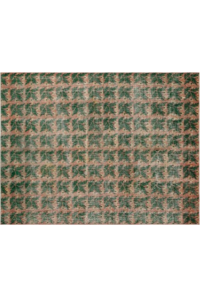 Bespoky Vintage 211X274 cm Geleneksel Oryantal Yün Pamuk El Dokuma Alan Halısı