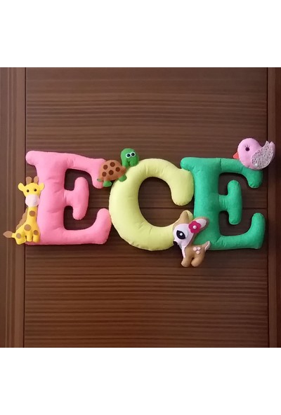 Ece Isimli Bebek Kapı Süsü
