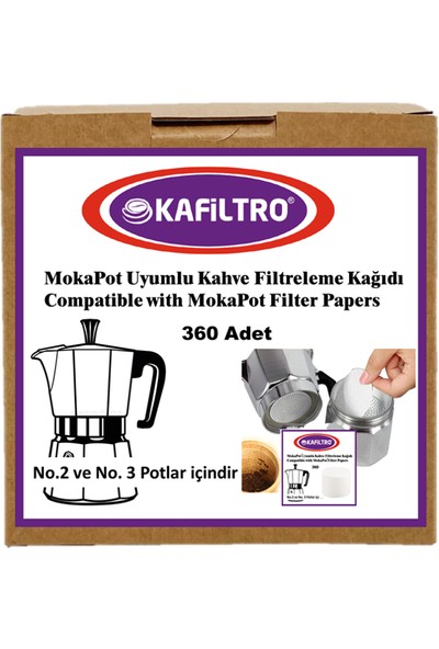 Kafiltro Mokapot Kahve Filtresi Kafiltro Mokapot Kahve Filtresi