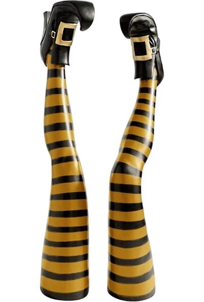 F Fityle 2 Adet Sihirbazlar Cadı Bacaklar Prop Cadılar Bayramı Kapalı Yard Bahçesi Sarı Dışında (Yurt Dışından) F Fityle 2 Adet Sihirbazlar Cadı Bacaklar Prop Cadılar Bayramı Kapalı Yard Bahçesi Sarı Dışında (Yurt Dışından)