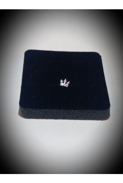 Si&si 925 Ayar Gümüş Zirkon Taşlı Kraliçe Tacı Hızma