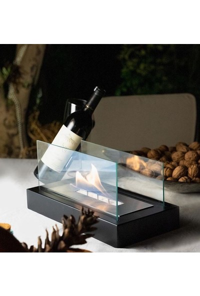 Afiliyol Dekoratif Masa Üstü Şömine