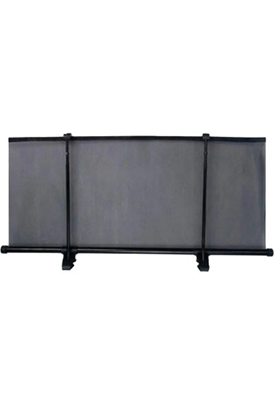 Sega Oto Arka Cam Çekmeli Perde Makaralı Siyah