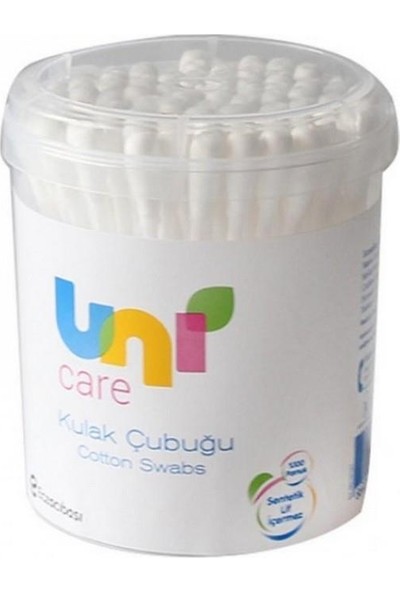 Uni Care Kulak Temizleme Çubuğu 100 Lü Uni Care Kulak Temizleme Çubuğu 100 Lü