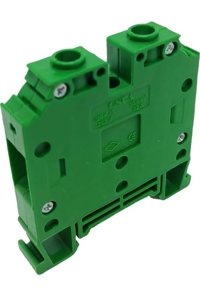 Onka 1109 Mrk 120MM² Vida Bağlantılı Ray Klemens Yeşil