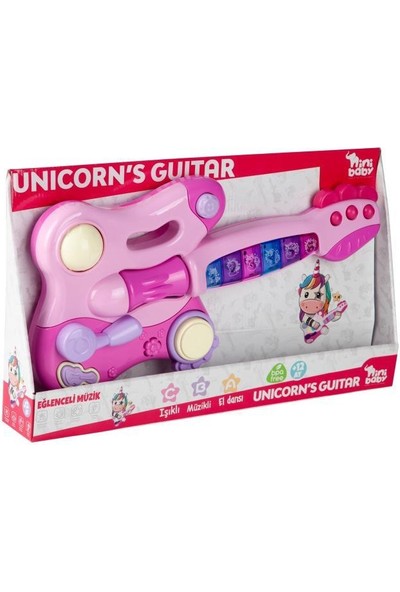 Erdem Oyuncak Nini Baby Sesli Işıklı Eğitici Müzikli Gitar ER-207 Erdem Oyuncak Nini Baby Sesli Işıklı Eğitici Müzikli Gitar ER-207