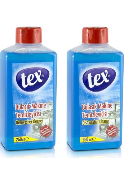 Tex Bulaşık Makine Temizleyici 2 x 250 ml