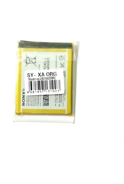 Tokgöz Sony Xperia Xa Batarya Pil