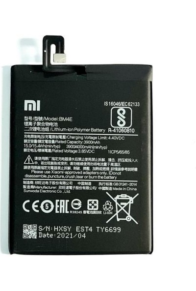 Tokgöz Xiaomi Pocophone Poco F1 (BM4E) Batarya Pil