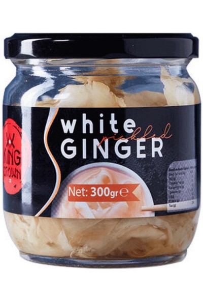Kıng Crown Beyaz Zencefil Turşusu 300 gr Kıng Crown Beyaz Zencefil Turşusu 300 gr
