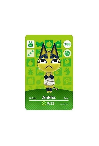 Nintendo Anahtarı ile Uyumlu Hayvan Geçişi Için Nfc Oyun Kartı Amiibo / Switch Lite / Wii U Nintendo Anahtarı ile Uyumlu Hayvan Geçişi Için Nfc Oyun Kartı Amiibo / Switch Lite / Wii U