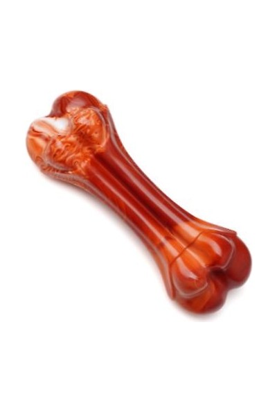 BZD Mall Köpekler İçin Dayanıklı Oyuncak Kemik - Kırmızı (Yurt Dışından)
