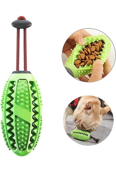 BDZ Mall Köpekler İçin Silikon Diş Bakım Aparatı - Yeşil (Yurt Dışından)